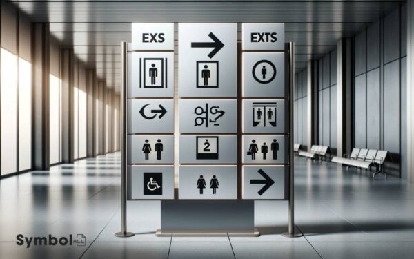 There Is A Standard For Signage Which Uses Symbols: ISO 7010