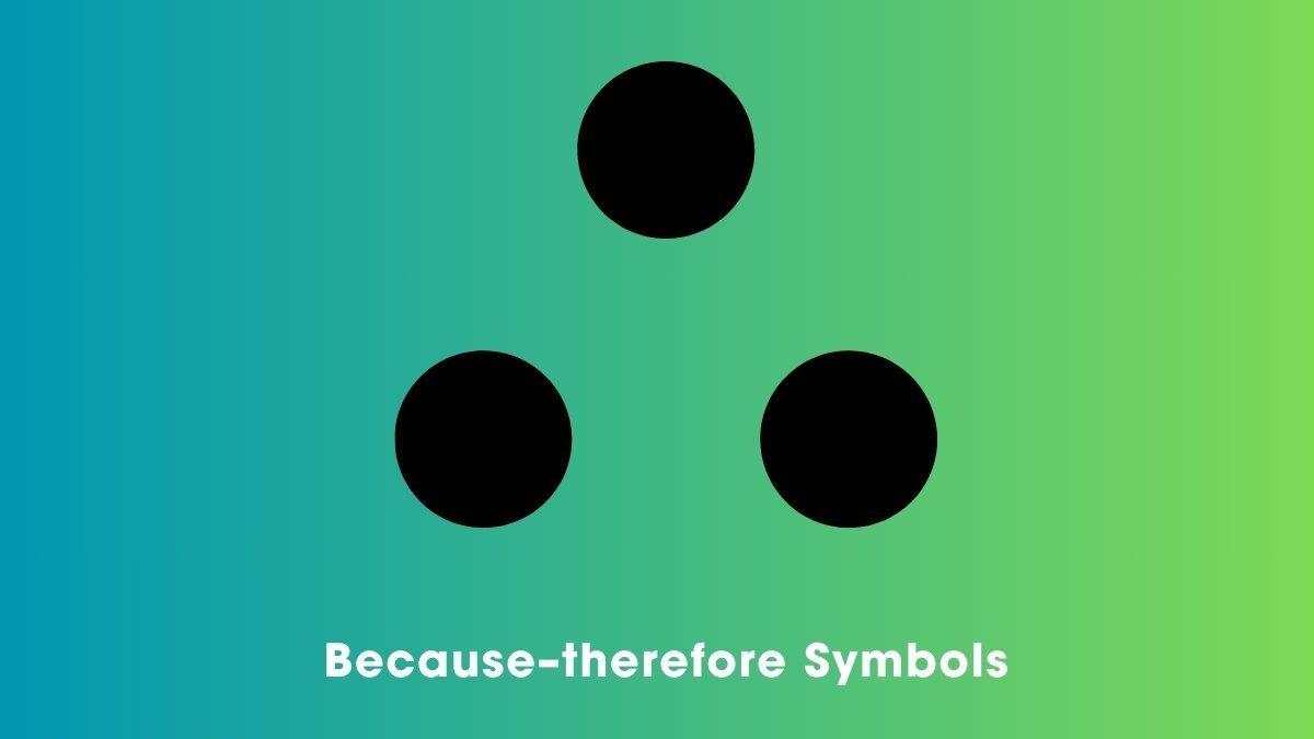 Because–therefore Symbols
