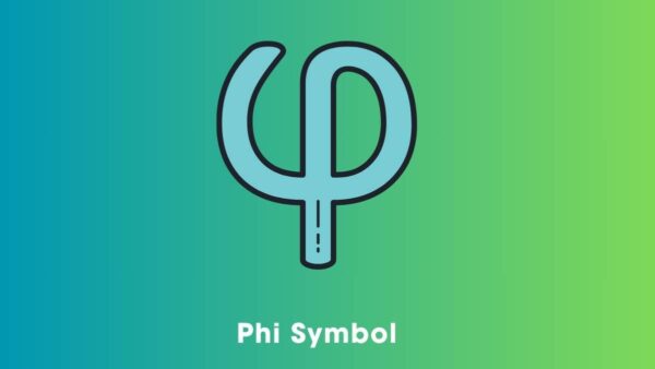 Phi Symbol